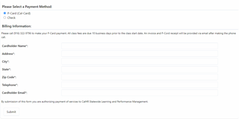 CalHR Statewide Training Guidelines - CalHR Website