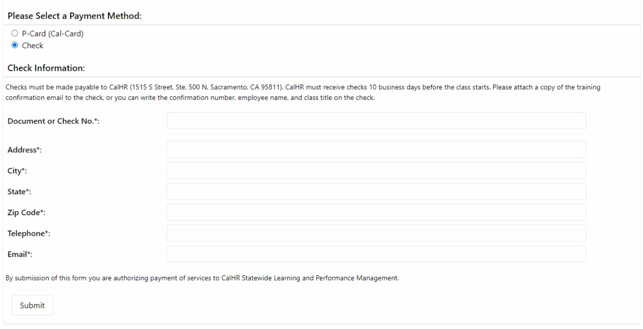 CalHR Statewide Training Guidelines - CalHR Website